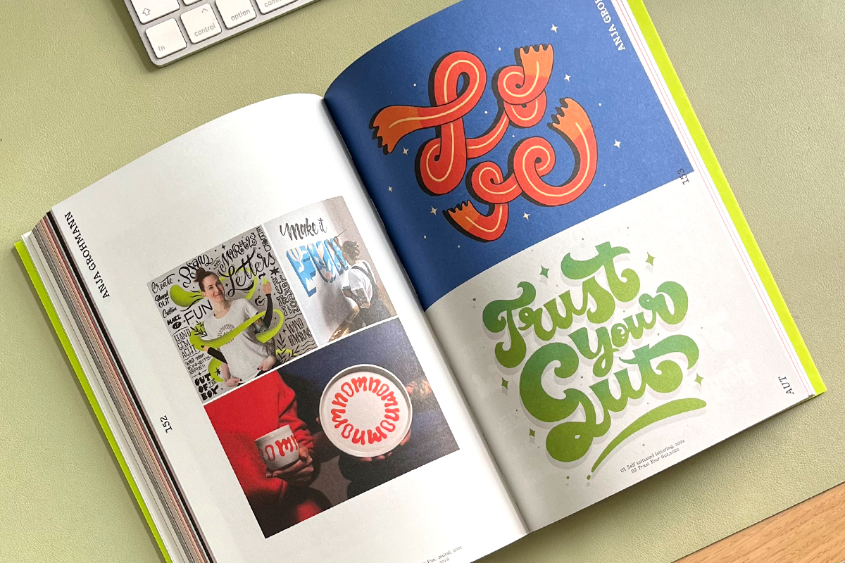 Publication: Yearbook of Lettering - Studio Anja Grohmann